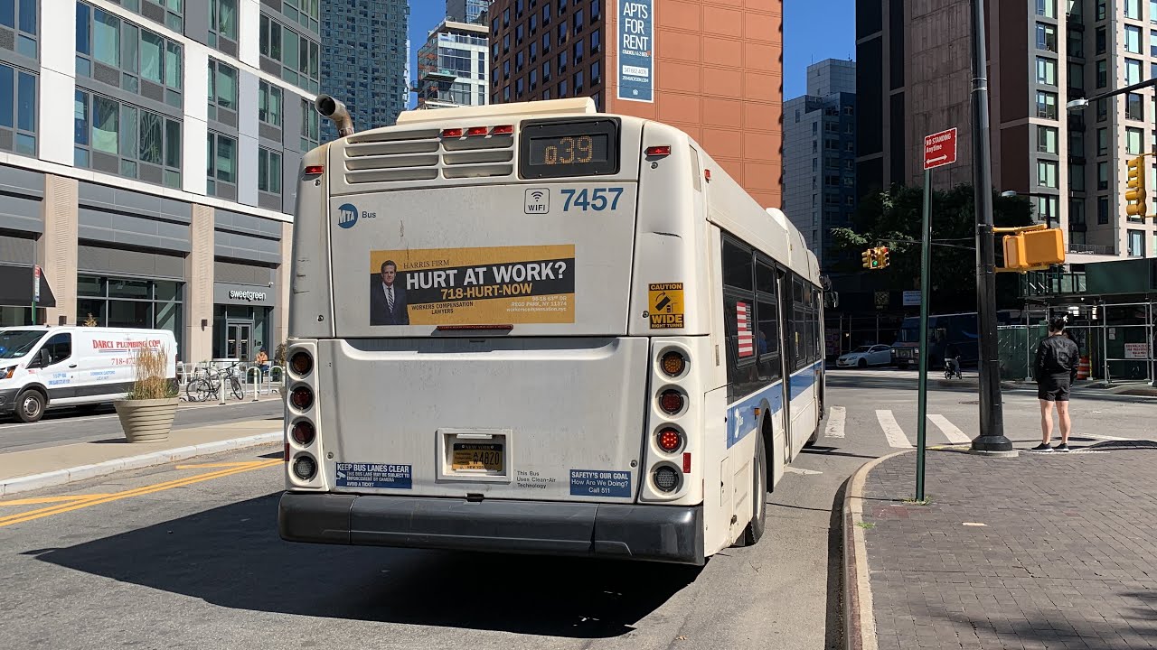 MTA Bus: 2015 New Flyer Xcelsior XD40 7457 On The Q39 - YouTube