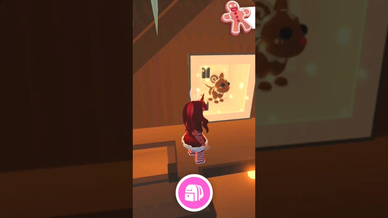 We got the Gingerbread Mouse on Day 25 in the Advent Calendar in Adopt ...
