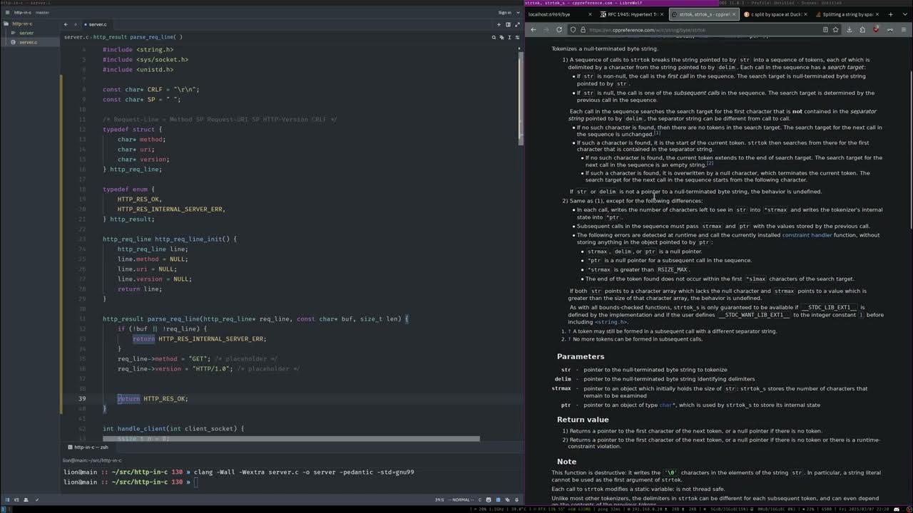 HTTP request router in C || HTTP Server Part 2 - YouTube