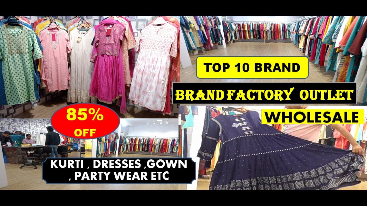 90%Off - BRAND OUTLET KOLKATA//TOP 10 INDIAN BRAND //LADIES KURTI ,GOWN ...