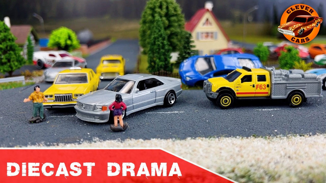 Experience the Aftermath: Dramatic Car Crash Unfolds in 1/64 Scale ...