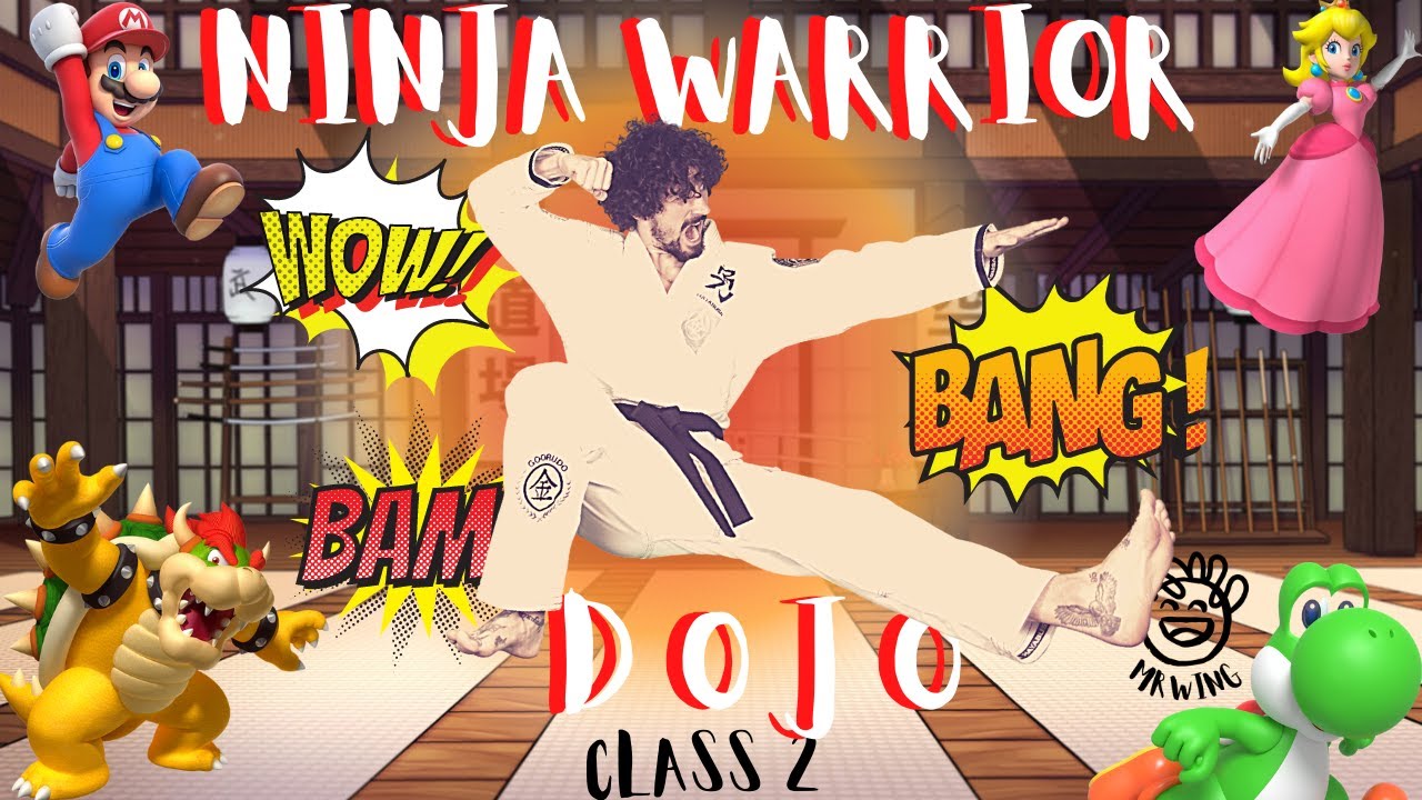 NINJA WARRIOR DOJO 2! COOL WORKOUT FOR ALL KIDS - YouTube