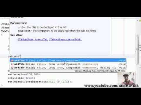 Netbeans Java Tutorial 21 JTabbedPane in Netbeans Java Part 1 - YouTube