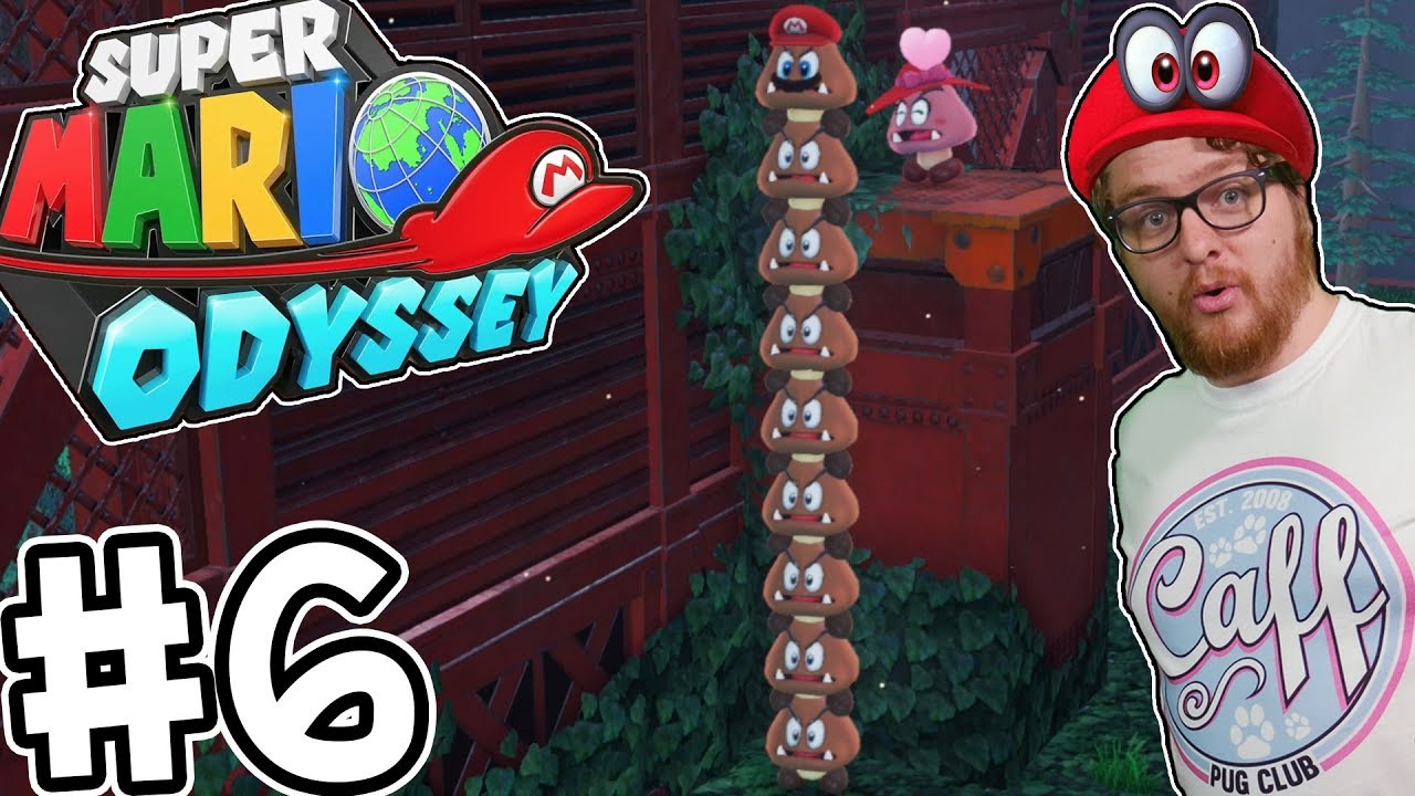 Super Mario Odyssey - Gameplay Walkthrough Part 6 Woo The Goomba! - YouTube