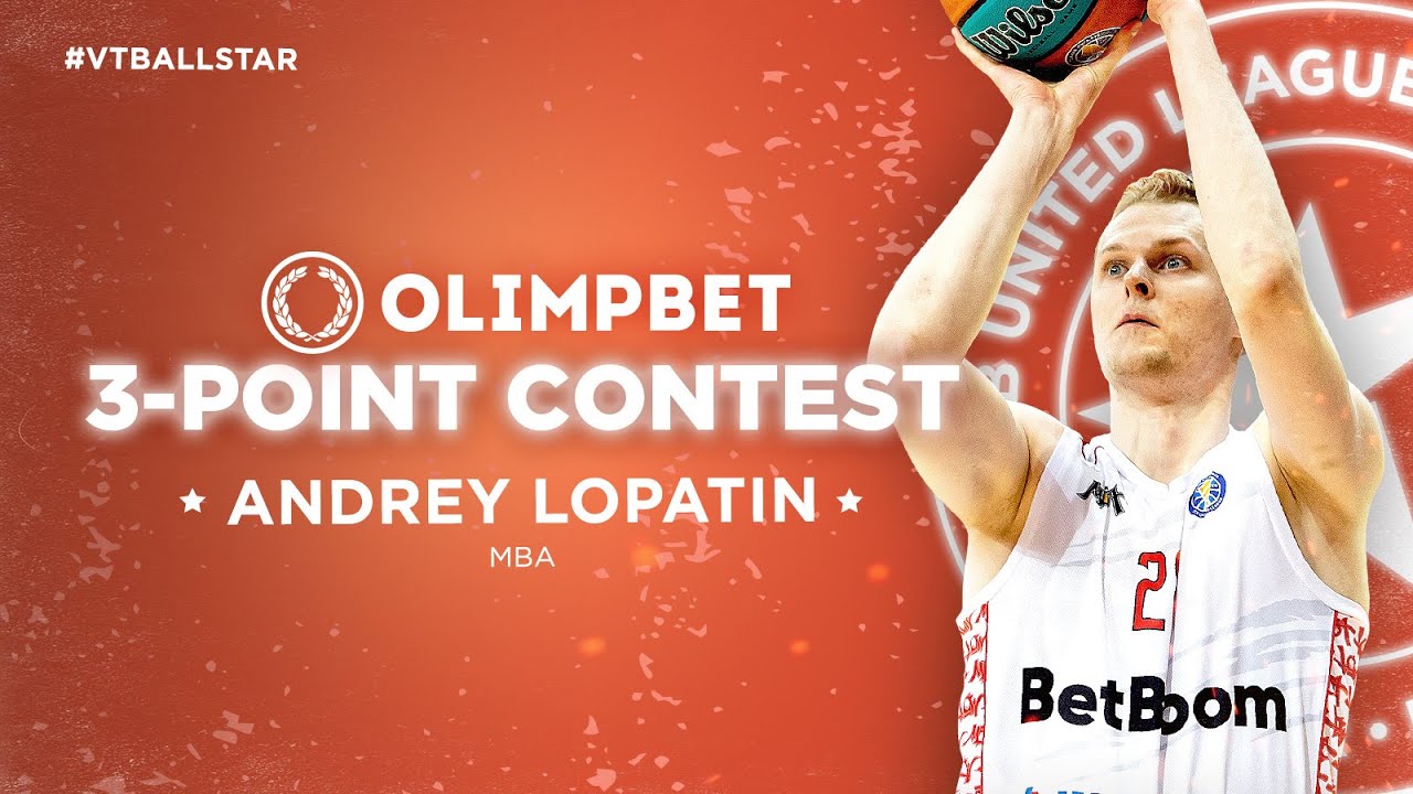 Andrey Lopatin | Olimpbet 3 PT Contest Participant at the All-Star Game ...