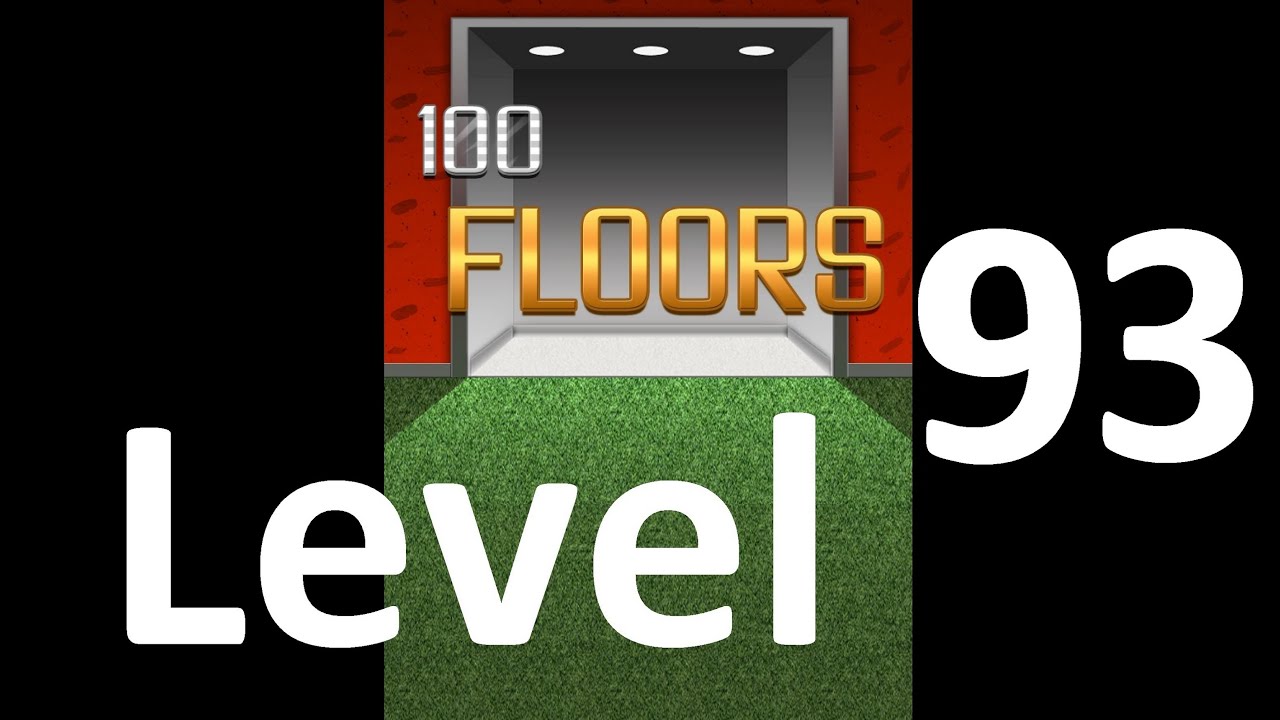 100 Floors Level 93 Floor 93 Solution Walkthrough - YouTube