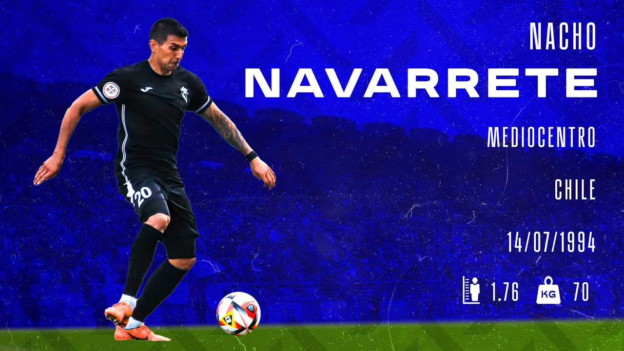 Nacho Navarrete #20 // Mediocentro // C.D. Manchego Ciudad Real // 2023 ...