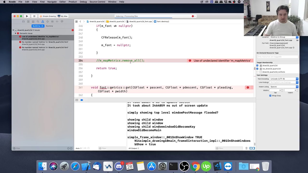ca2 Framework at macOS, C++ Programming - YouTube