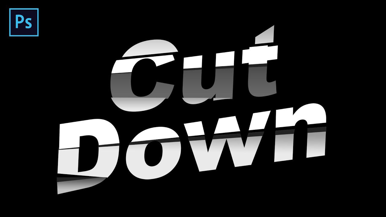 Slice Cut out Text Effect In Photoshop Beginner s Tutorial YouTube slice-cut-out-text-effect-in-photoshop-beginner-s-tutorial-youtube