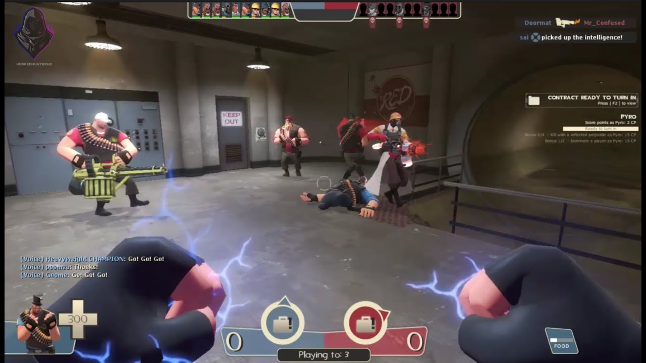 TF2 Newbie joining Heavy Boxing Match - YouTube