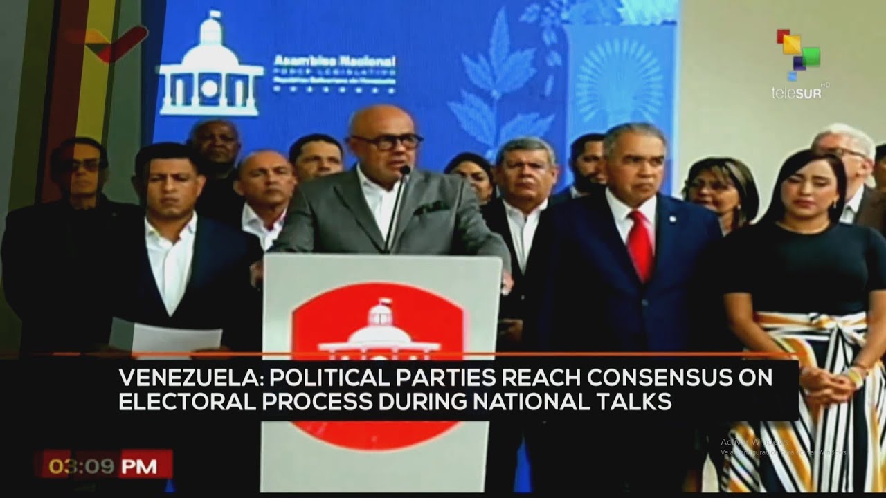 FTS 9:30 15-02: Venezuela: Political Parties reach consensus on ...