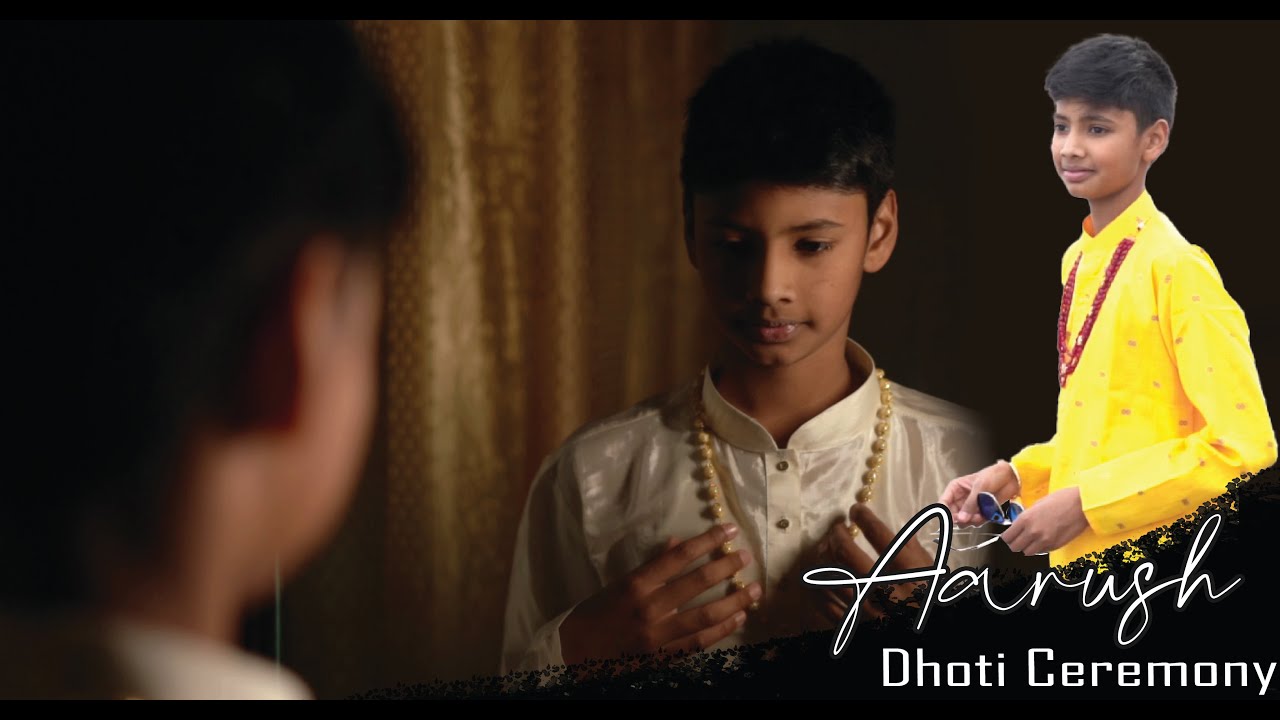 Aarush Dhoti Ceremony Teaser (Saiphotography 96)8099992287 - YouTube