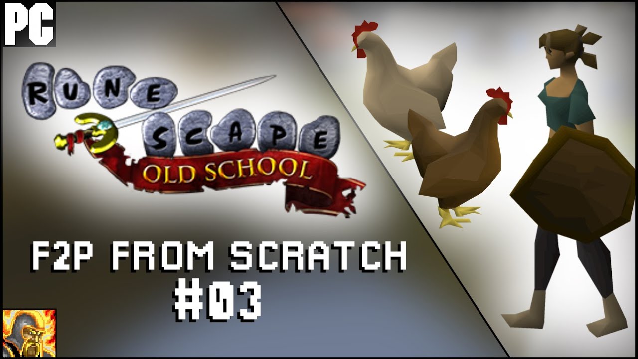 [Old School RuneScape] F2P From Scratch #03 (Combat and Chickens) - YouTube