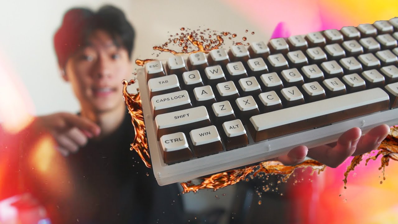 Custom Soda Keyboard - YouTube