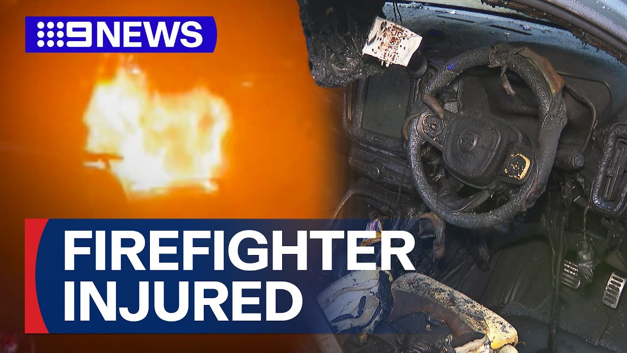 Firefighter injured while battling e-car fire in Sydney’s inner-west ...