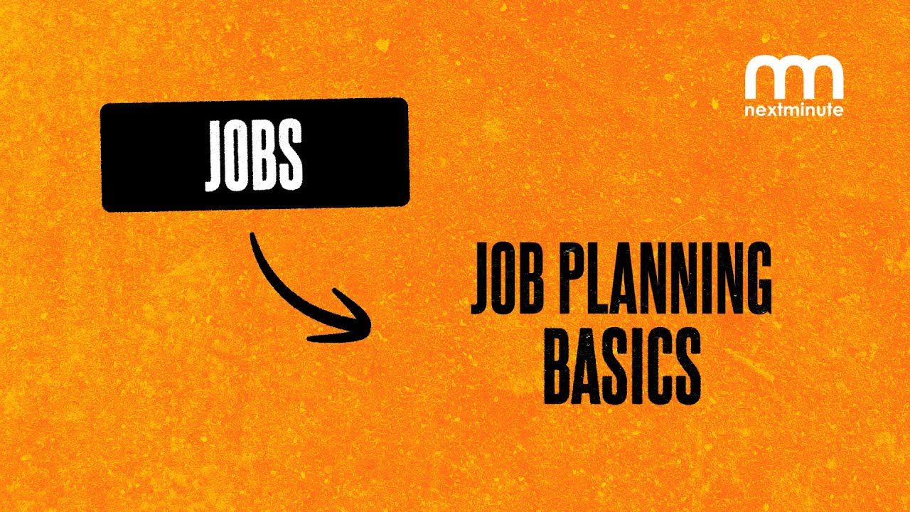 Job Planning: Plan Your Construction Jobs With NextMinute - YouTube