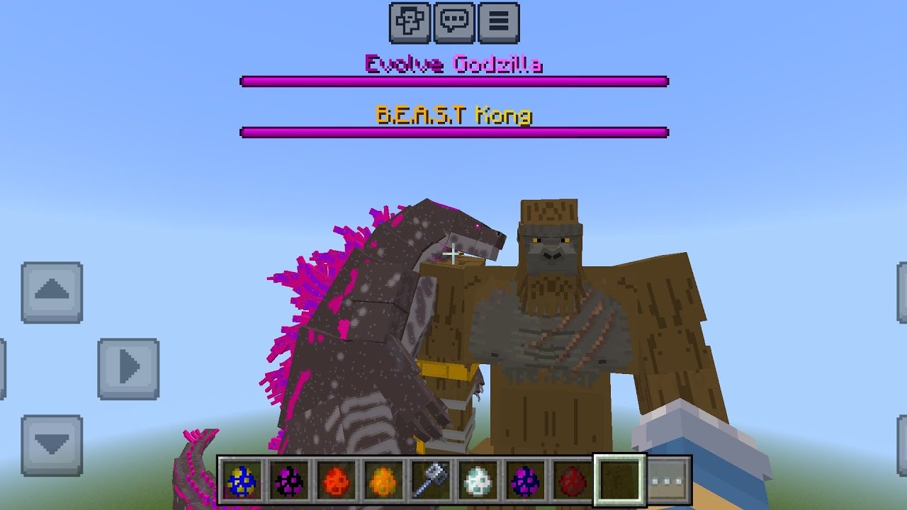 Godzilla×Kong The New Empire ADDON UPDATE in MINECRAFT Bedrock-Edition ...
