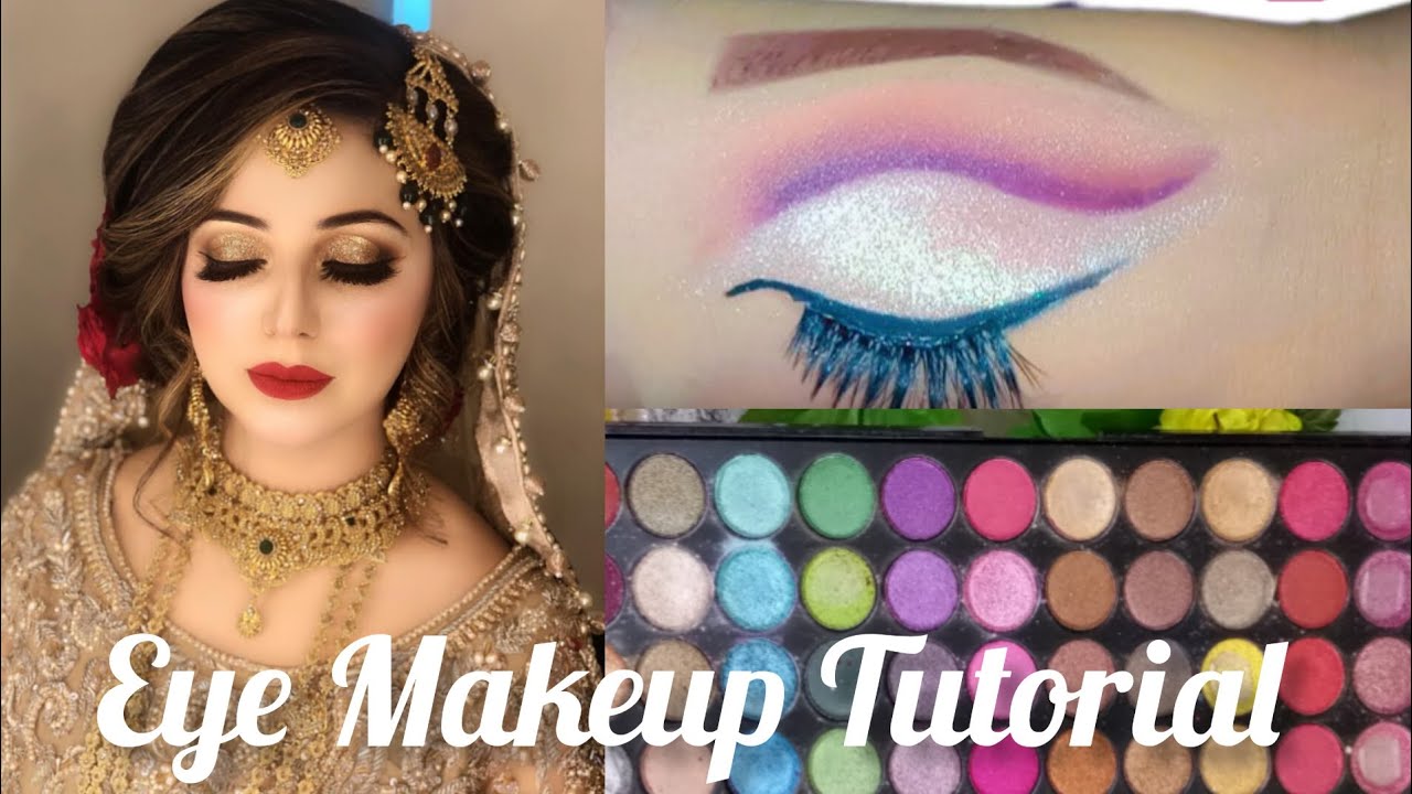 Eye Makeup Tutorial | Cut crease Eyeshadow Tutorial | Step by Step Eye ...