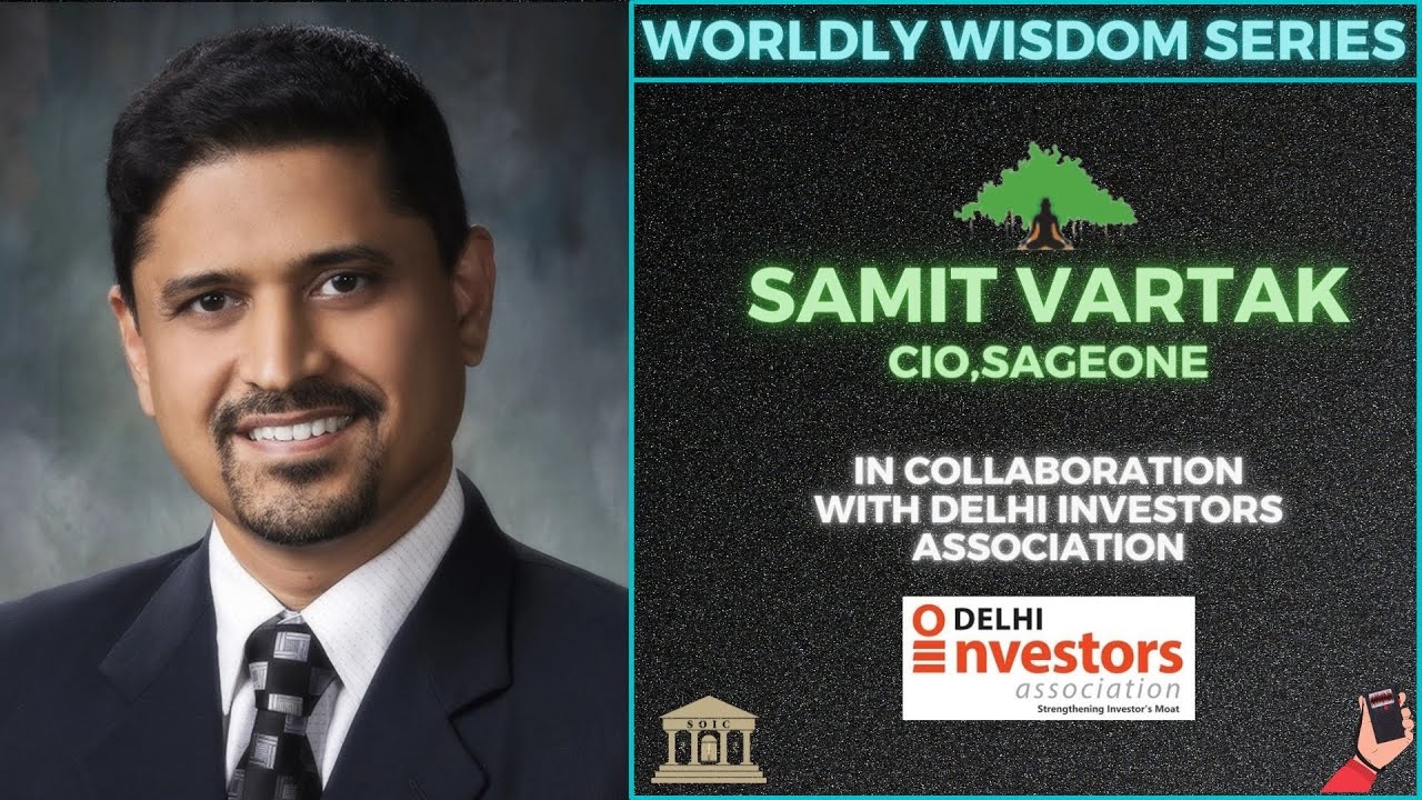 Art of investing with Samit Vartak|Worldly Wisdom Series - YouTube