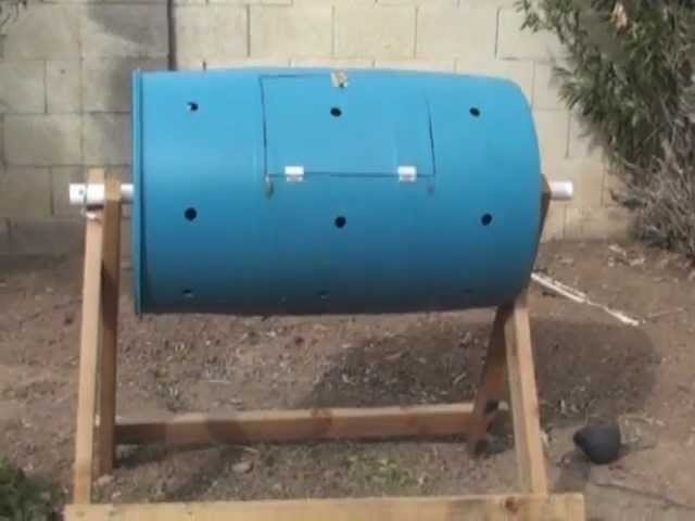 Homemade Compost Tumbler Plans