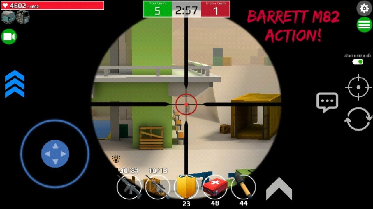 // Barrett M82 Action // Pixel Grand Battle 3D Gameplay #14 - YouTube
