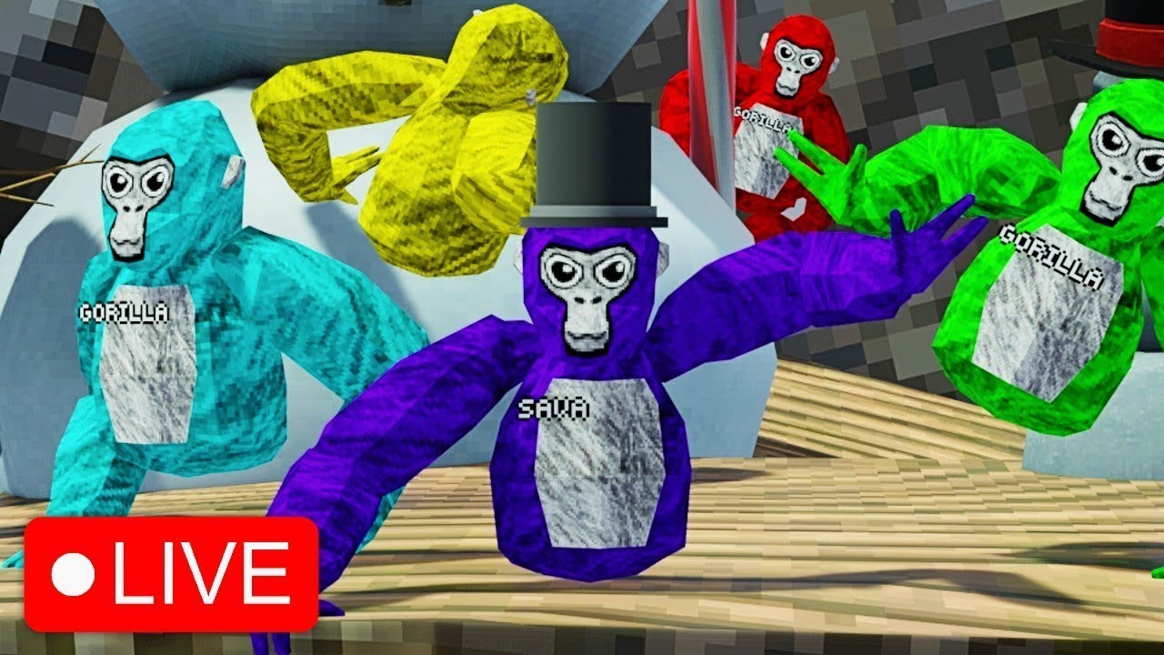 🔴LIVE STREAM GORILLA TAG NOW🔴 Fan Lobbies With Viewers (Meta Quest 3 ...