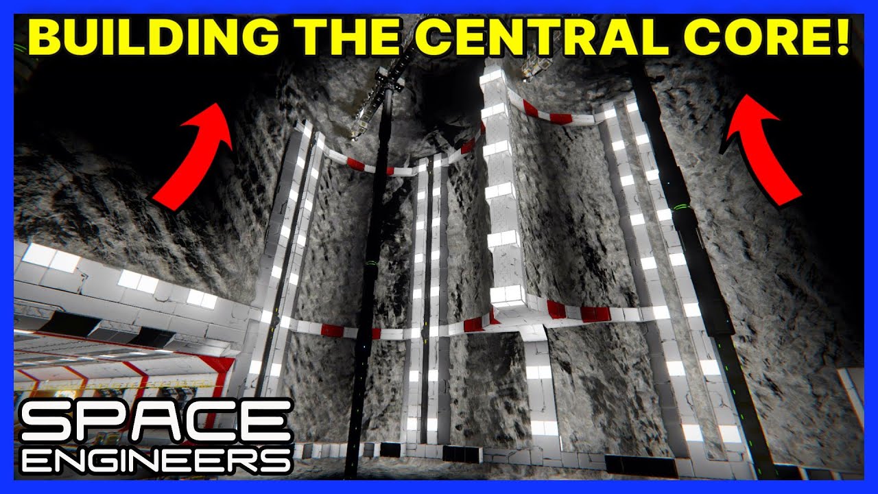HOW HIGH CAN WE GO? Building the CENTRAL CORE! - Vanilla SPACE ...