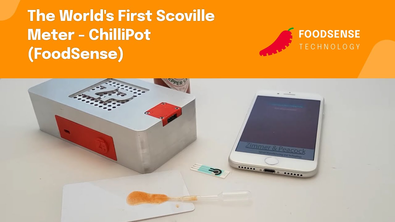 The World's First Scoville Meter - ChilliPot (FoodSense) - YouTube