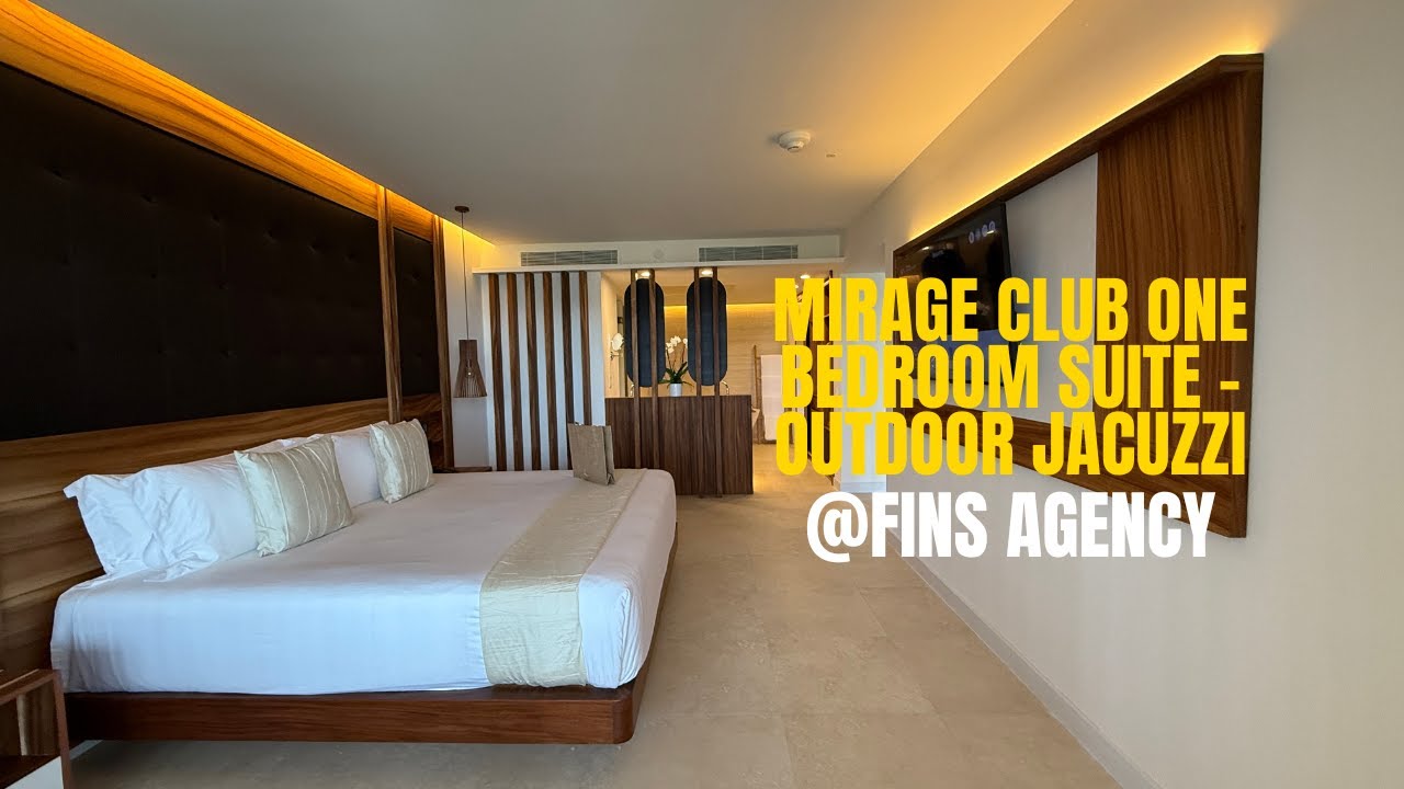 Room Tour: Mirage Club One Bedroom Suite w/ Outdoor Jacuzzi | Majestic ...