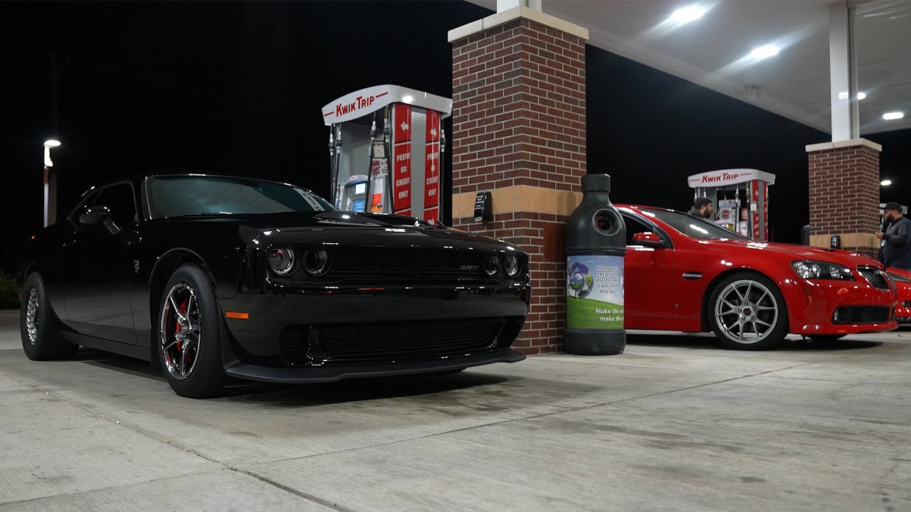 HELLCAT CALLS OUT NITROUS G8! | MKESPEED | 4K - YouTube