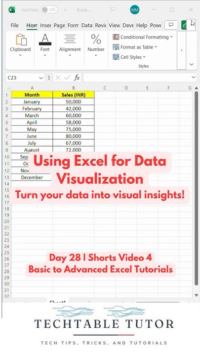 Excel Chart Hacks! Tutorial Day 28, Video 4 #exceltips #exceltricks - YouTube