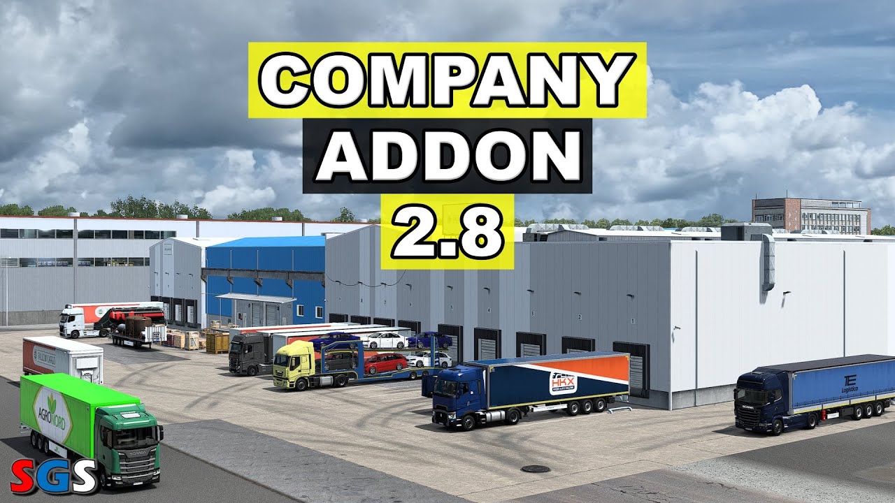 |ETS2 1.49| Company Addon v2.8 by Schumi - YouTube