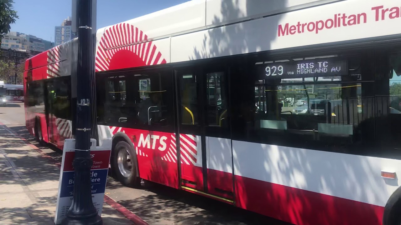 Metropolitan Transit System 2018 NFI XN60 Bus 7403 on Rt 929 to Iris ...