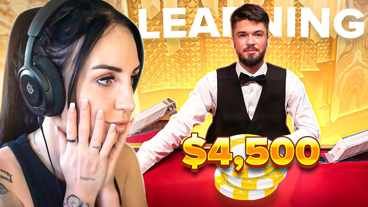 CRAZY ONLINE BLACKJACK SESSION! $4,500 START - Mya Fox - YouTube