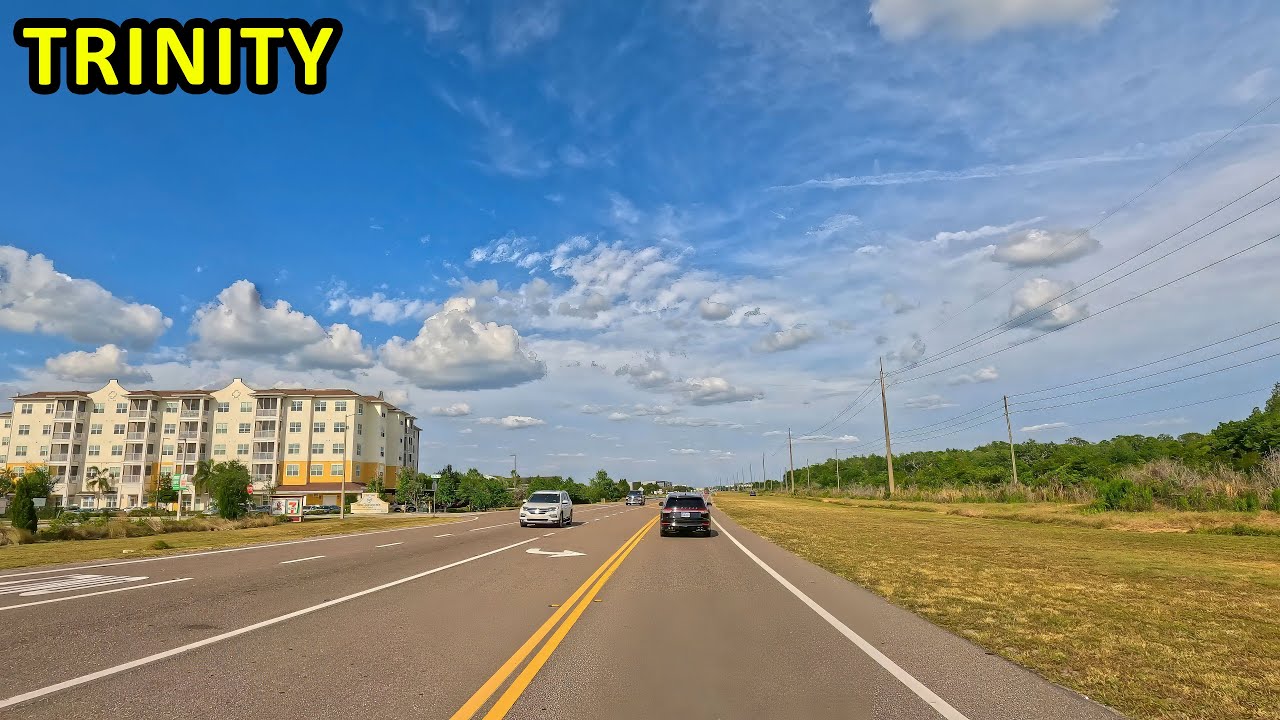 Trinity Florida Driving Through - YouTube