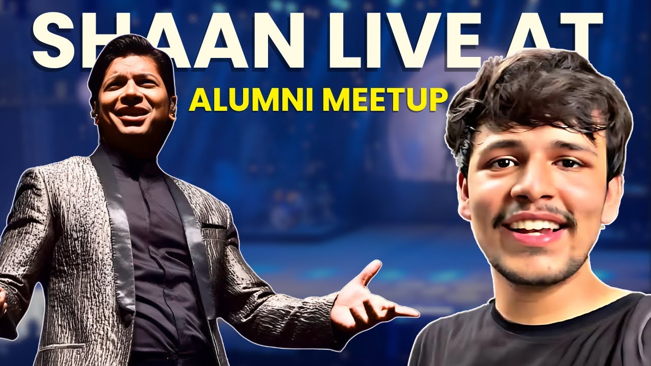 IIT ka Alumni Meet ft. Shaan - YouTube