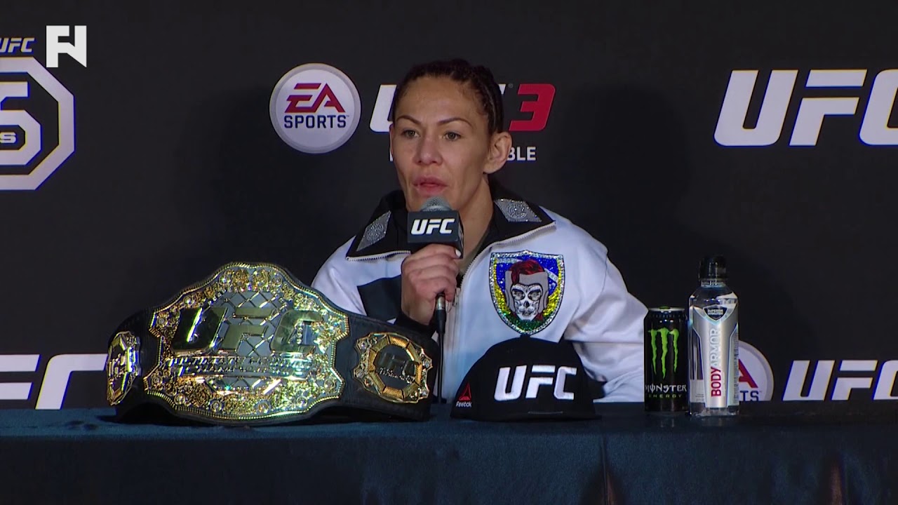 UFC 222: Cris Cyborg Post-Fight - I'll Fight Amanda Nunes in July - YouTube