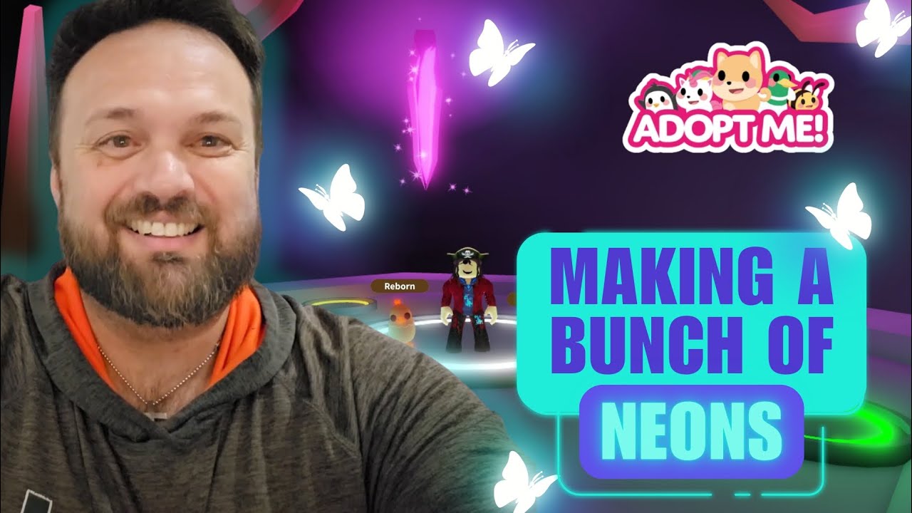 How to Make Neon Pets in Adopt Me Roblox - YouTube