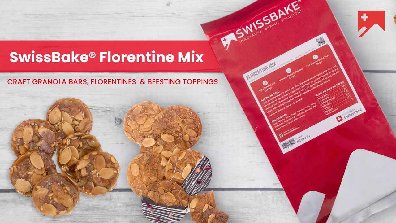 Delicate Crunch Meets Festive Creativity | SwissBake® Florentine Mix ...