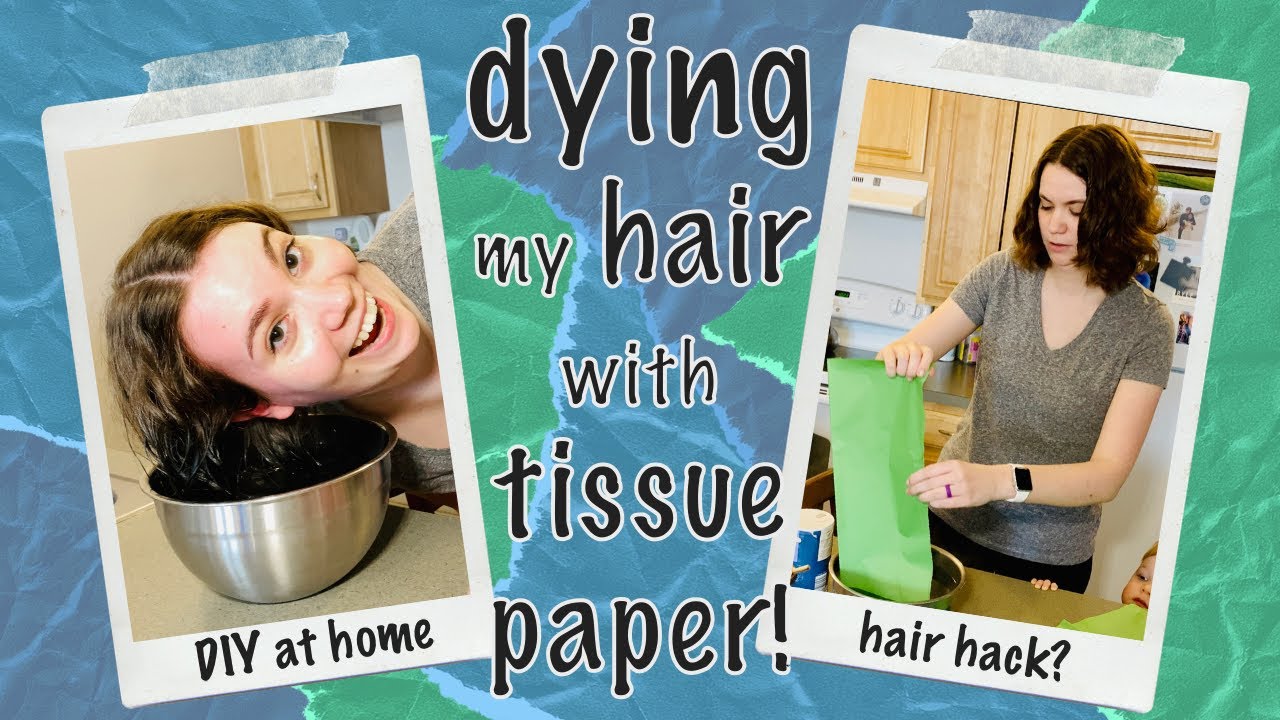 Dying My Hair With TISSUE PAPER Will It Work YouTube dying-my-hair-with-tissue-paper-will-it-work-youtube