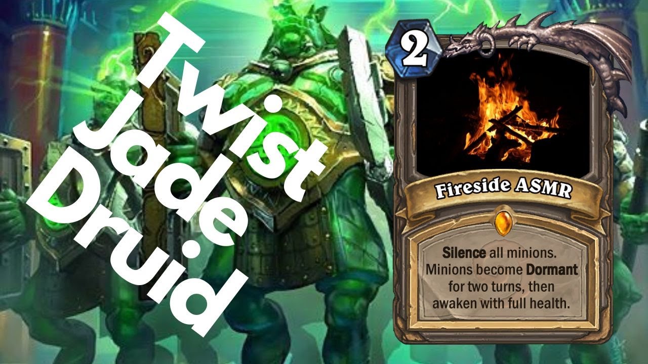 Hearthstone ASMR | Ranked Twist Jade Druid - YouTube