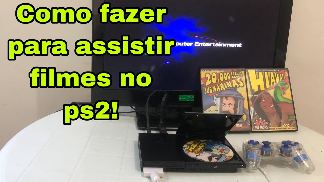 COMO ASSISTIR DVD DE FILME NO PS2! - YouTube