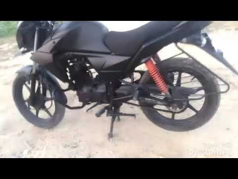Cb twister 110 byk modification ...matt black - YouTube