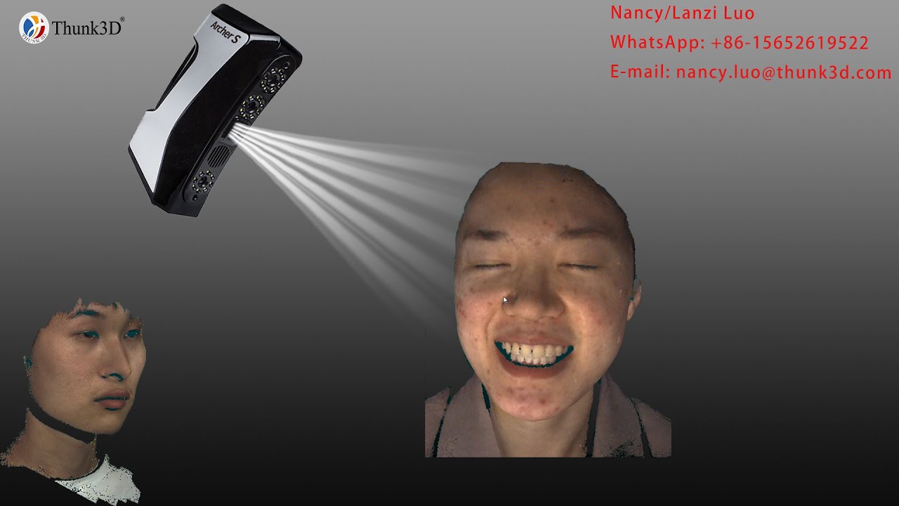 Human face scan for Digital dental & maxillofacial prosthetic & Life ...