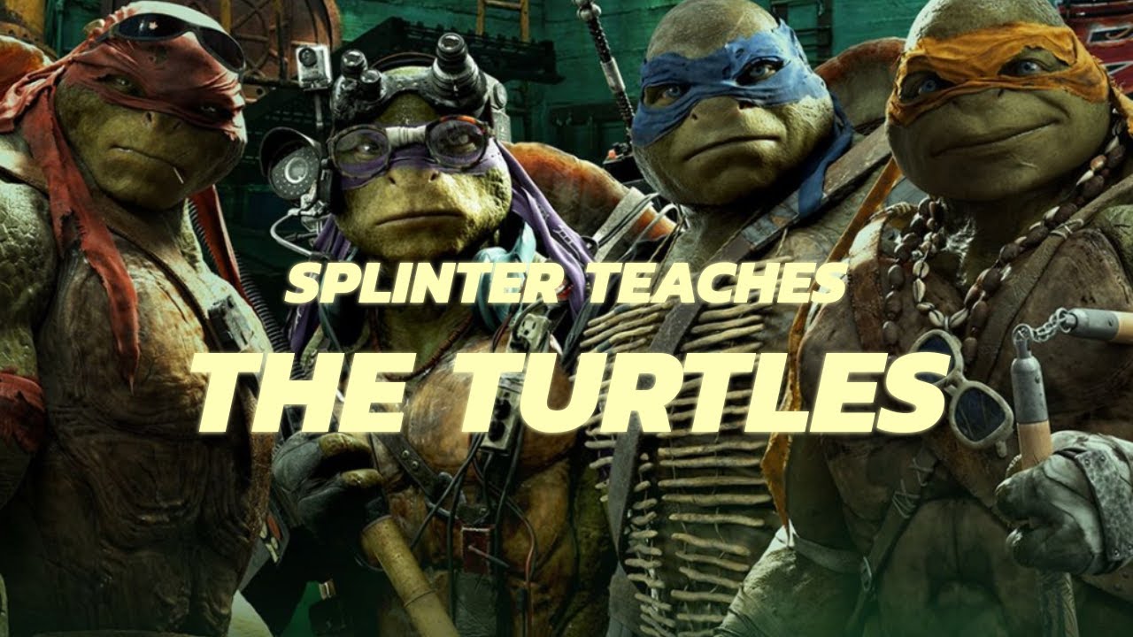 Splinter teaches the Ninja Turtles Fortnite! 🤯 - YouTube