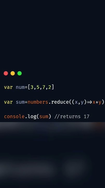 Sum Of Values In an Array #programming #developer #code #javascript #js #javascriptprogramming ...