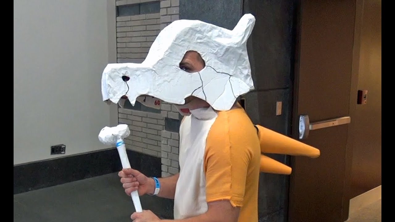 CUBONE! Pokemon Cosplay at Awesome Con 2015 - YouTube