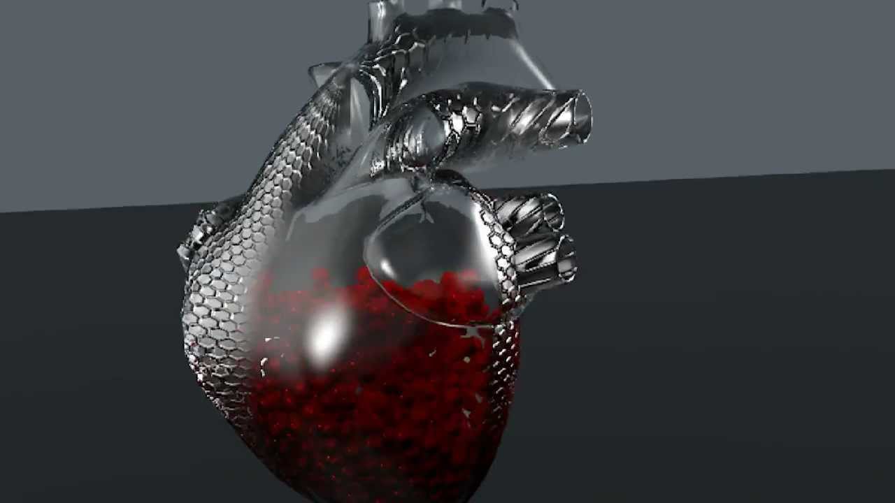 Heart-Cinema 4D - YouTube