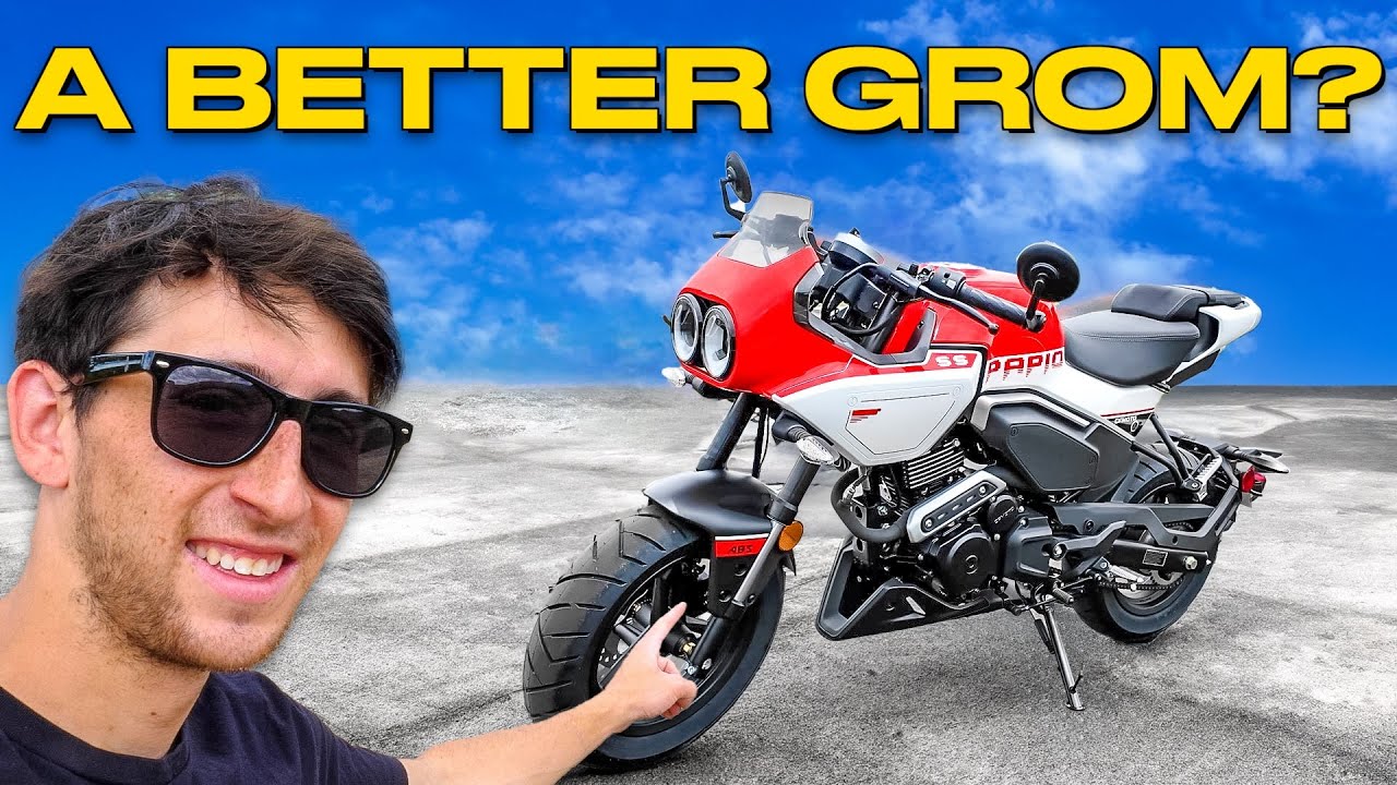 Is This 2024 CFMOTO Papio SS Better Or Worse Than Honda's Grom? - YouTube