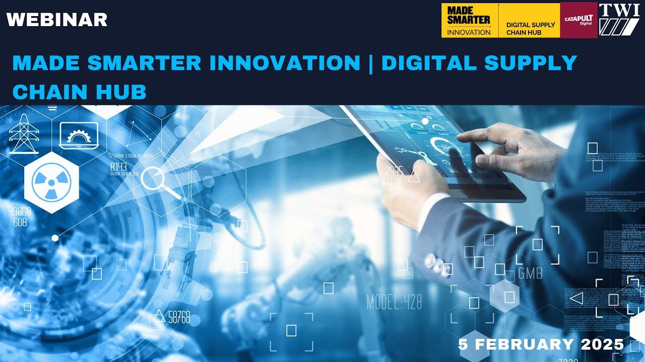 Made Smarter Innovation Digital Supply Chain Hub - YouTube